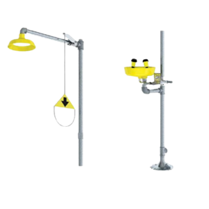 Duchas de emergencia para laboratorio - Helikom